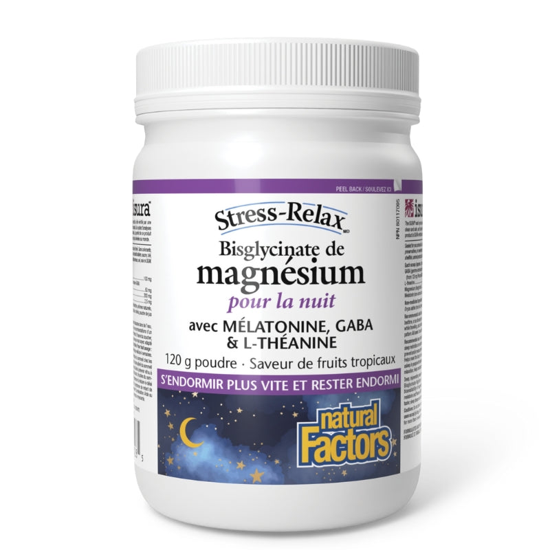 Stress-Relax Magnesium bisglycinate - Nighttime – La Moisson