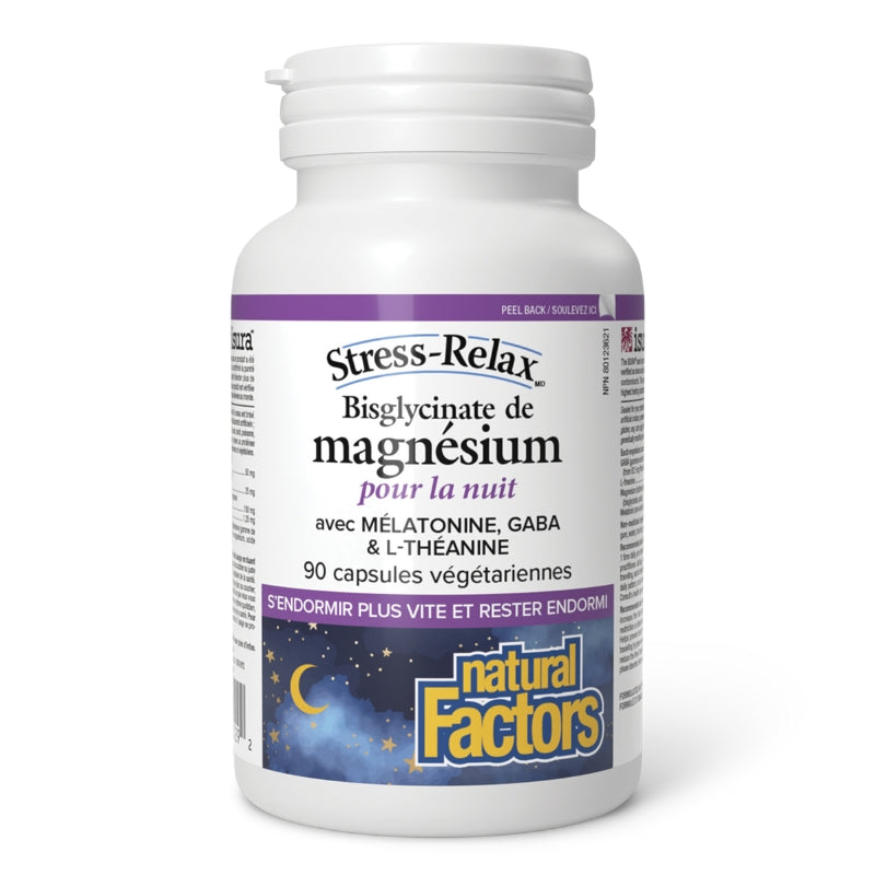 Stress-Relax Magnesium bisglycinate - Nighttime – La Moisson