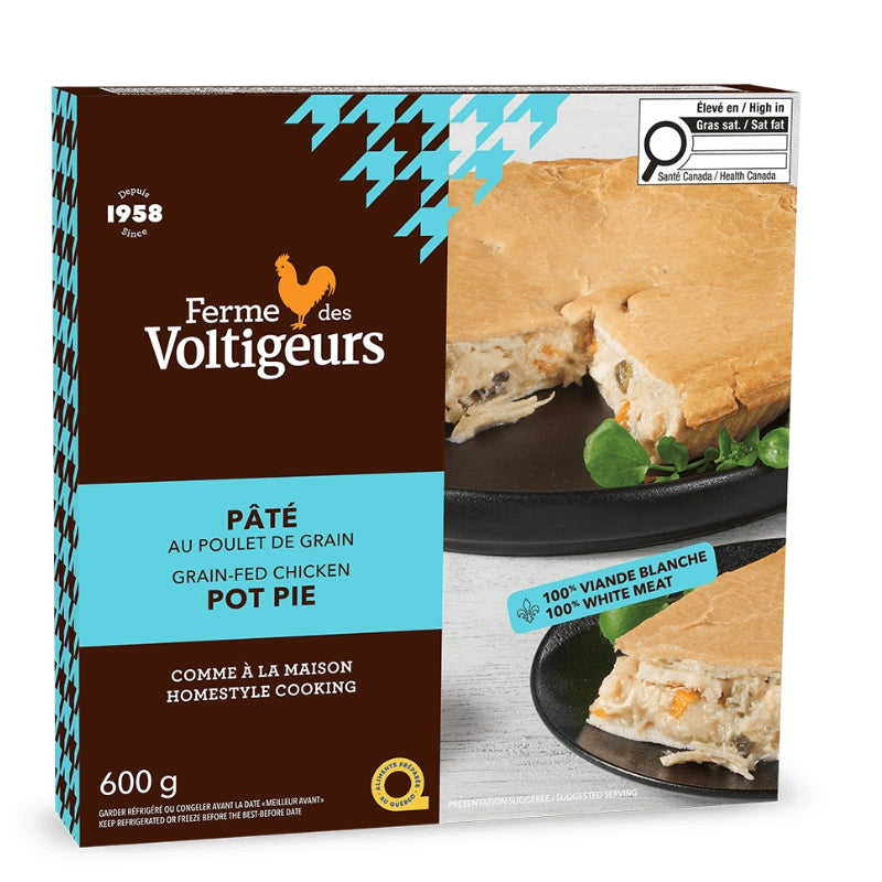 Pâté au poulet de grain – La Moisson