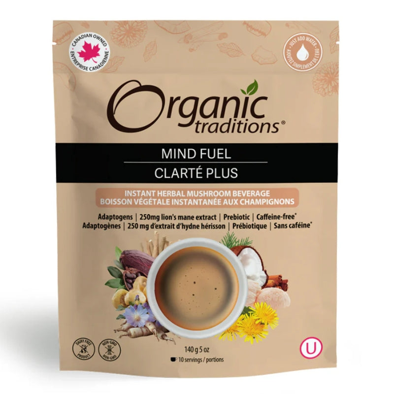 Instant herbal mushroom beverage - Mind fuel – La Moisson