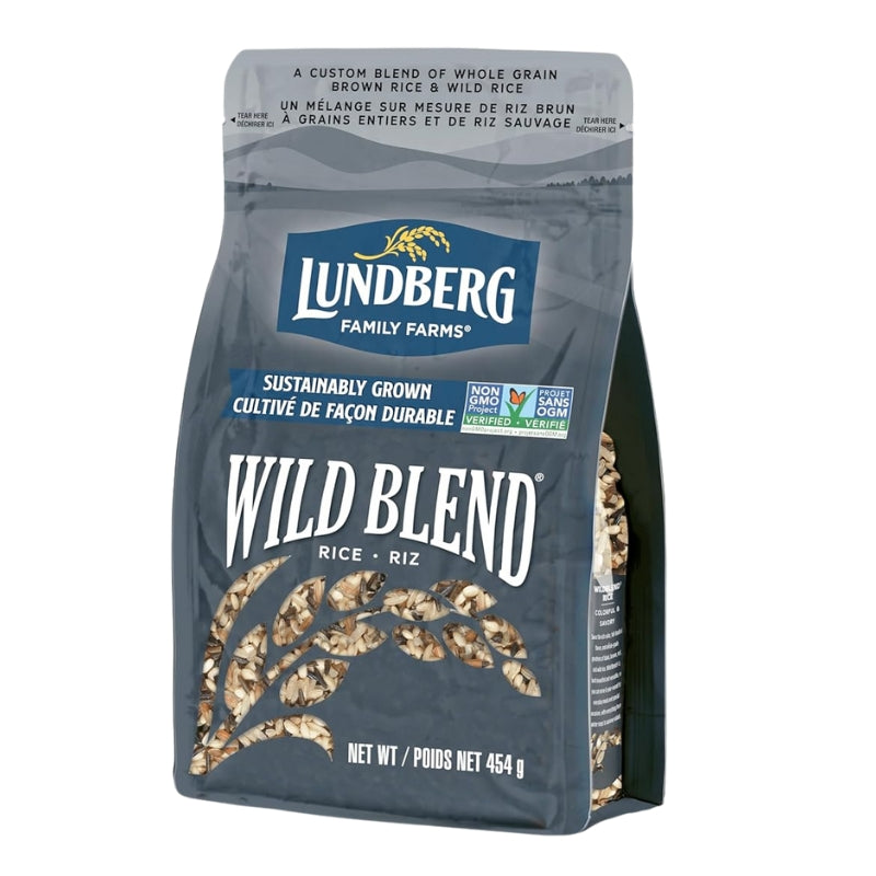 Mélange de Riz Sauvage et de Riz Brun à Grains Entiers Wild Blend| La ...