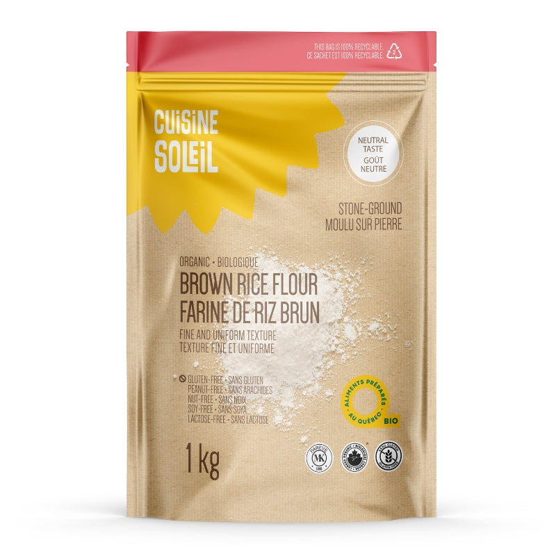 Brown Rice flour - Organic – La Moisson