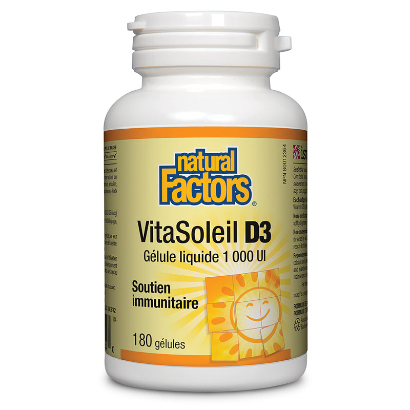 SunVitamin D3 - Softgel 1000 IU – La Moisson