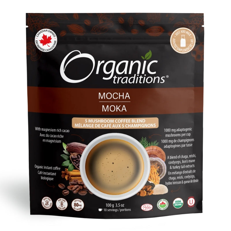 Moka Mélange De Café Aux 5 Champignons – La Moisson
