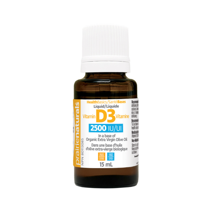 Vitamin D3 2500 IU Liquid – La Moisson